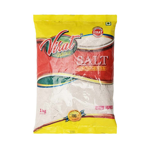 1 Kg Virat Black Salt - 100% Pure Natural Powder, Pink Color, Moisture ...