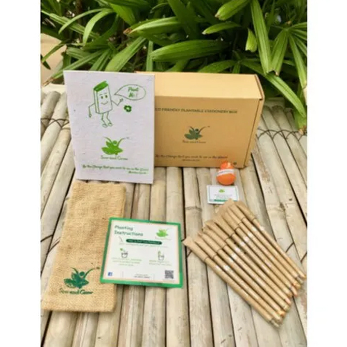 High Quality 10 Seed Paper Pens 1 Seed Diary 1 Seed Ball Brown Box ...