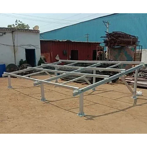 Silver Commercial Solar Pole Mounting Structures at Best Price in ...