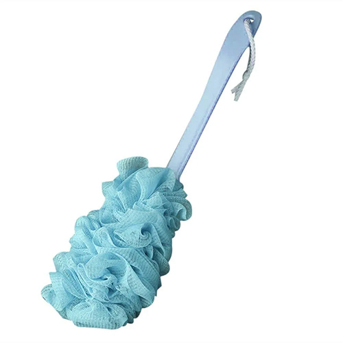 Long Handle Natural Loofah Bath Color Code: Sky Blue at Best Price in ...