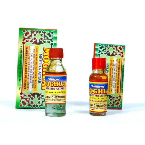 Moghlai Meetha Attar - 12 Gm Liquid Essence | Yellow Color, Enhances ...