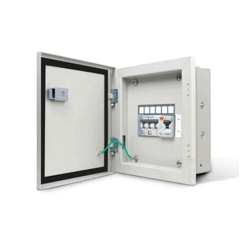 White Kolors 8way Spn Double Door Distribution Board (kubik) at Best ...