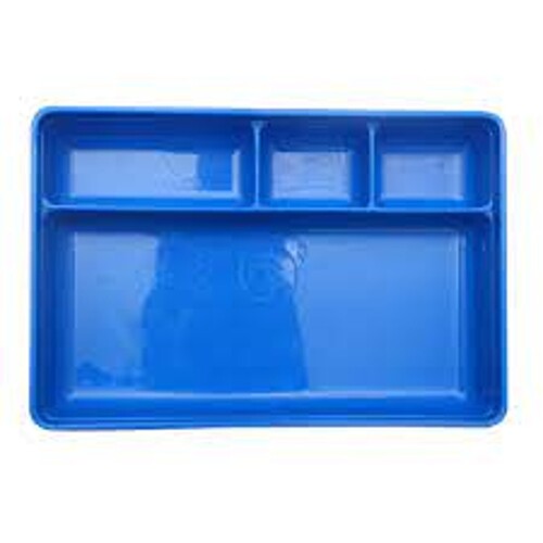 Blue Autoclave Compartment Tray at Best Price in Mumbai | Uraj Industries