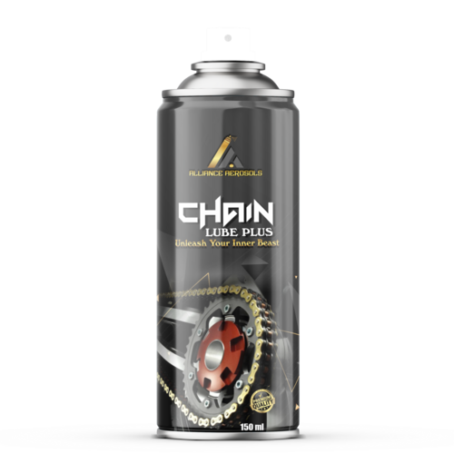 Chain Lubricant Spray - Industrial Use | Black Formula, Enhanced ...