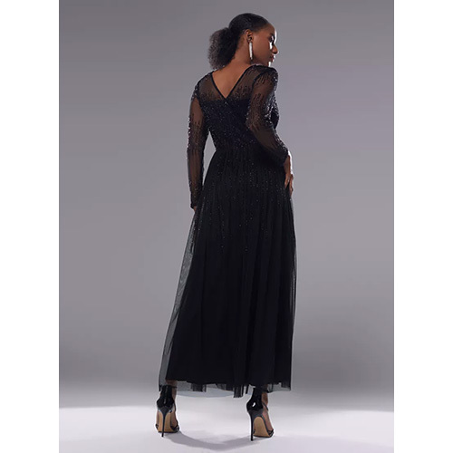 Black Long Dress - Age Group: Adult at Best Price in Noida | U & I ...