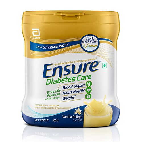Ensure Diabetes Care - White Nutrition Powder, 400 Gm Jar For Blood ...