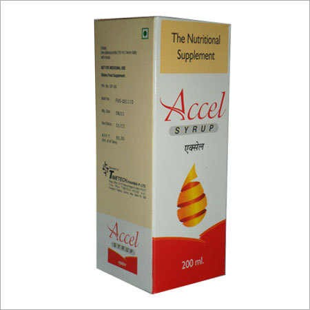 Accel Syrup at Best Price in New Delhi, Delhi | Timetech Pharma Pvt. Ltd.
