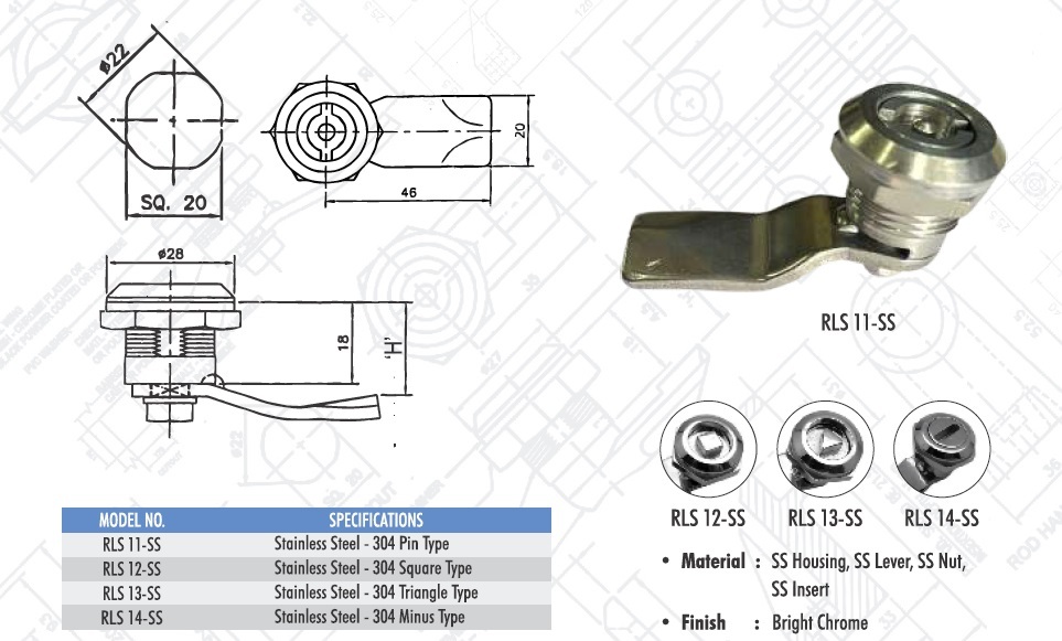 Ss Panel Lock at 250.00 INR in Ahmedabad, Gujarat | Verix Engineers