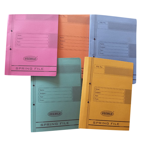 High Quality Card Board Spring Files at Best Price in Vapi | Chintan ...