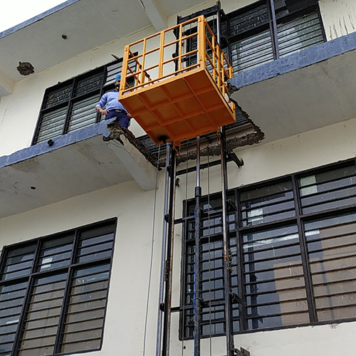 Single Mast Hydraulic Goods Lift at Best Price in Noida | Ms Lift ...