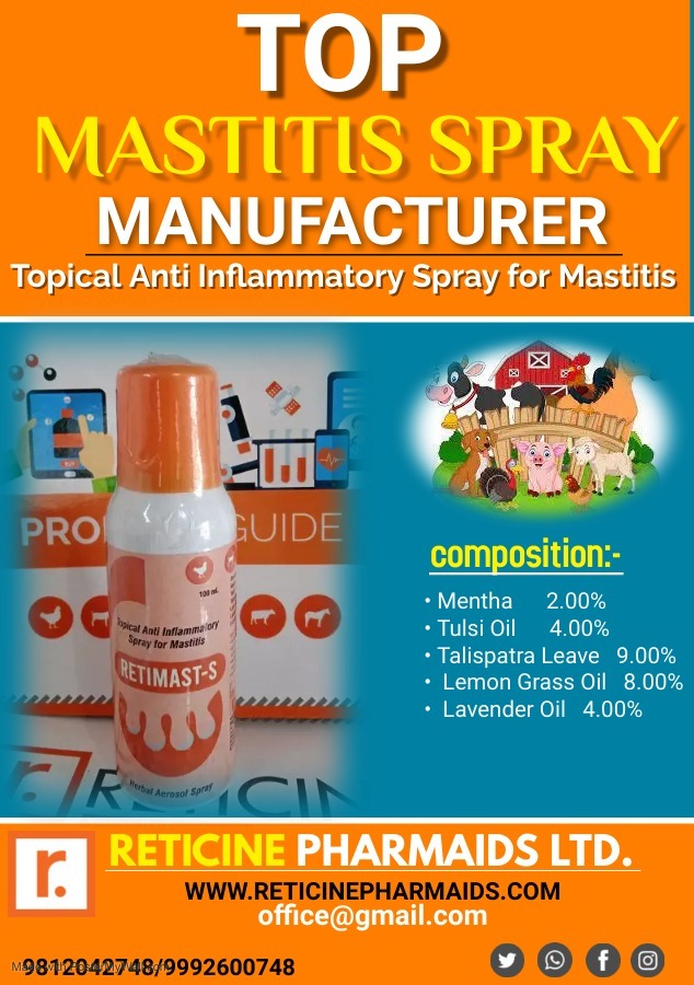 Spray Manufacturer In Kerala at Best Price in Ambala Cantt | Reticine ...