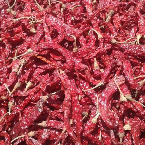Dried Red Chilli - Food Grade Quality, 100% Pure Red Color | Ideal For ...