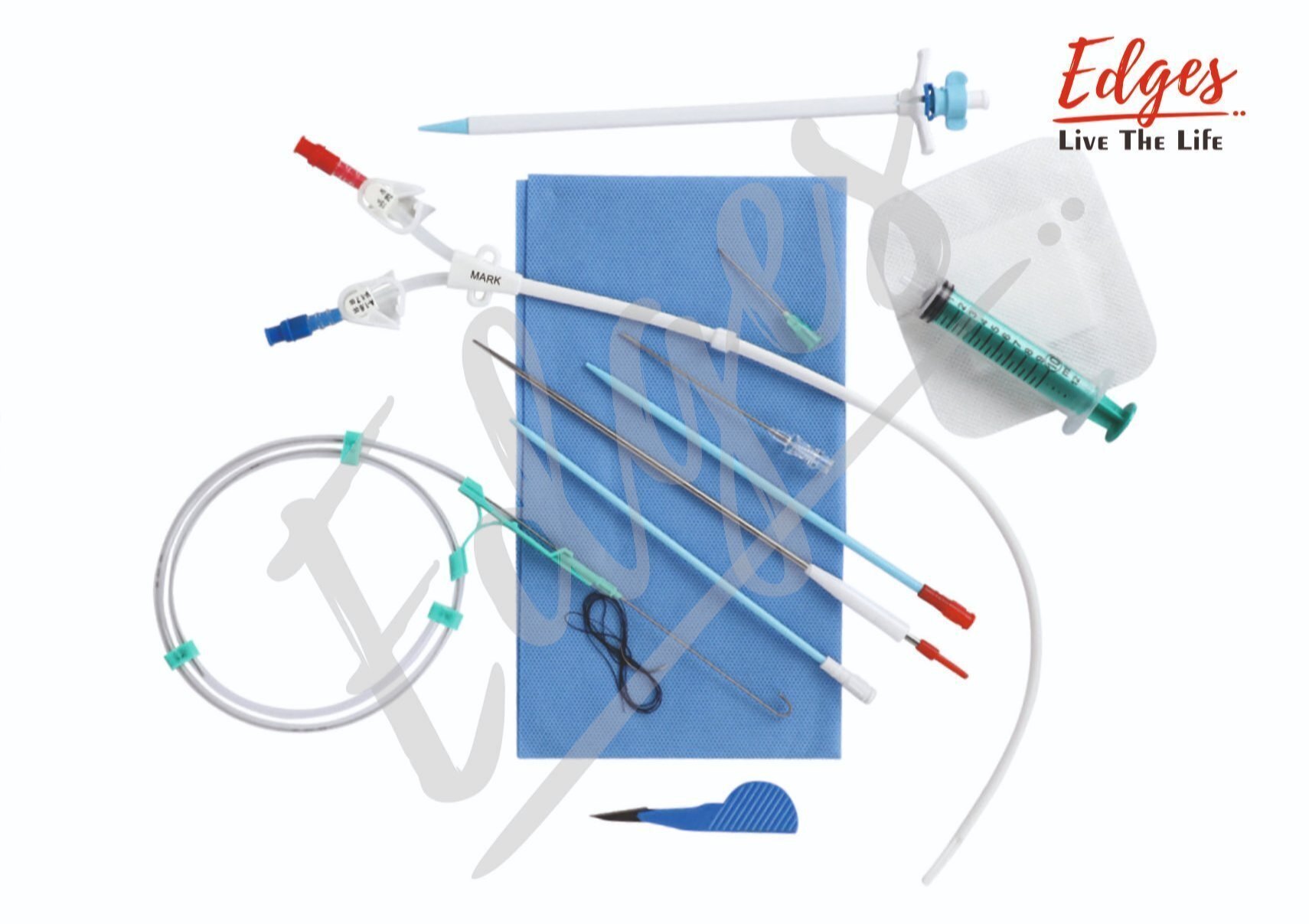 White Double Lumen Permaflow Permnent Catheter Kit at Best Price in ...