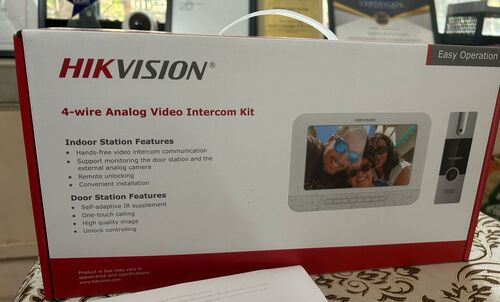 Hikvision Video Door Phone - Wired Connectivity, Lcd Display Screen ...