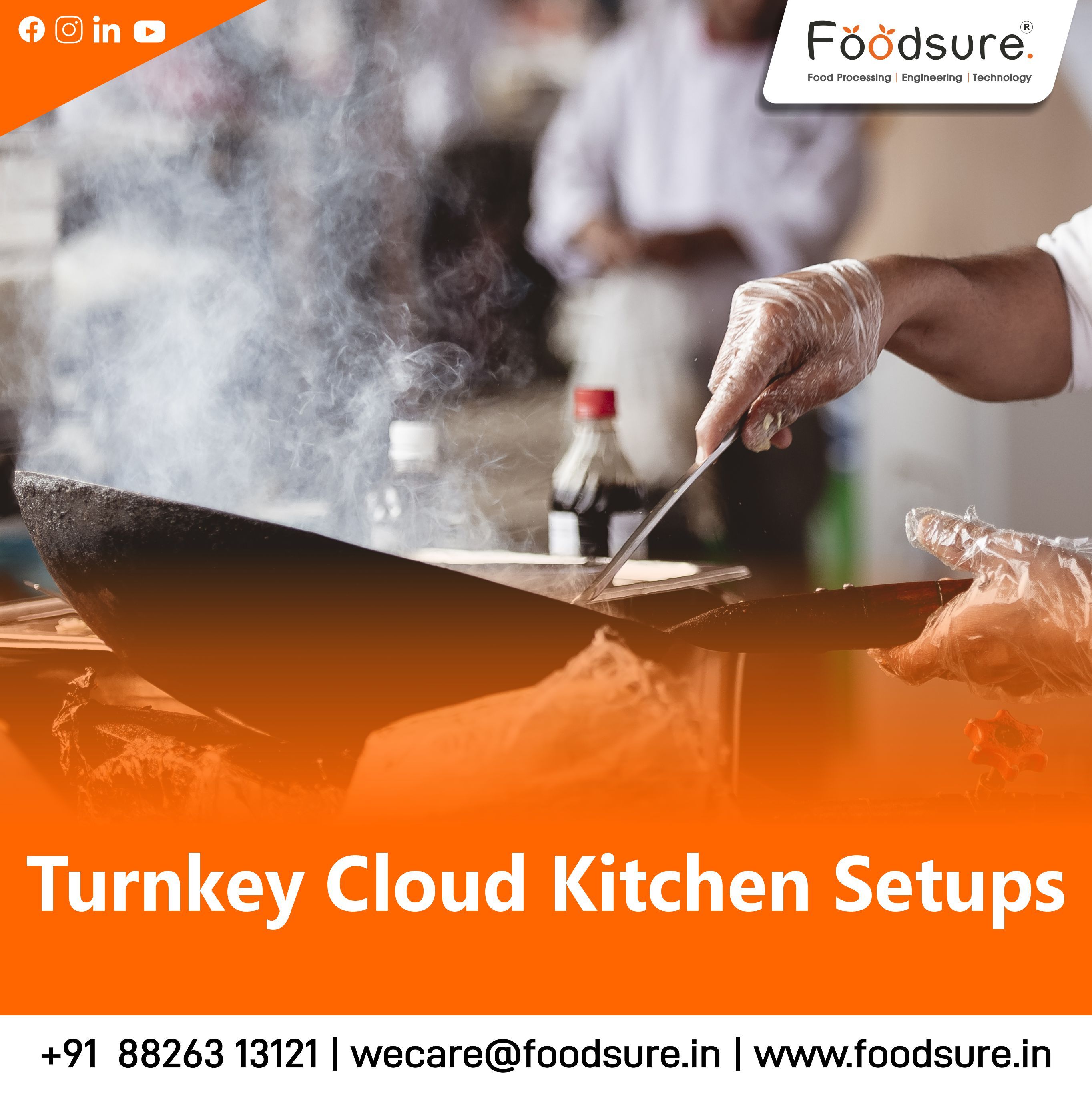 Cloud Kitchen Turnkey Setup at 118000.00 INR in Delhi | Foodsure