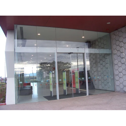 Automatic Sensor Glass Door Application: Commercial at Best Price in ...
