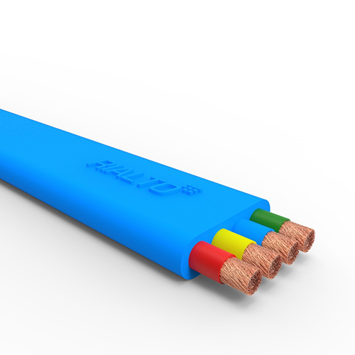 Submersible Pump Cables - Flat Stranded Copper, Blue Jacket | Ideal For ...