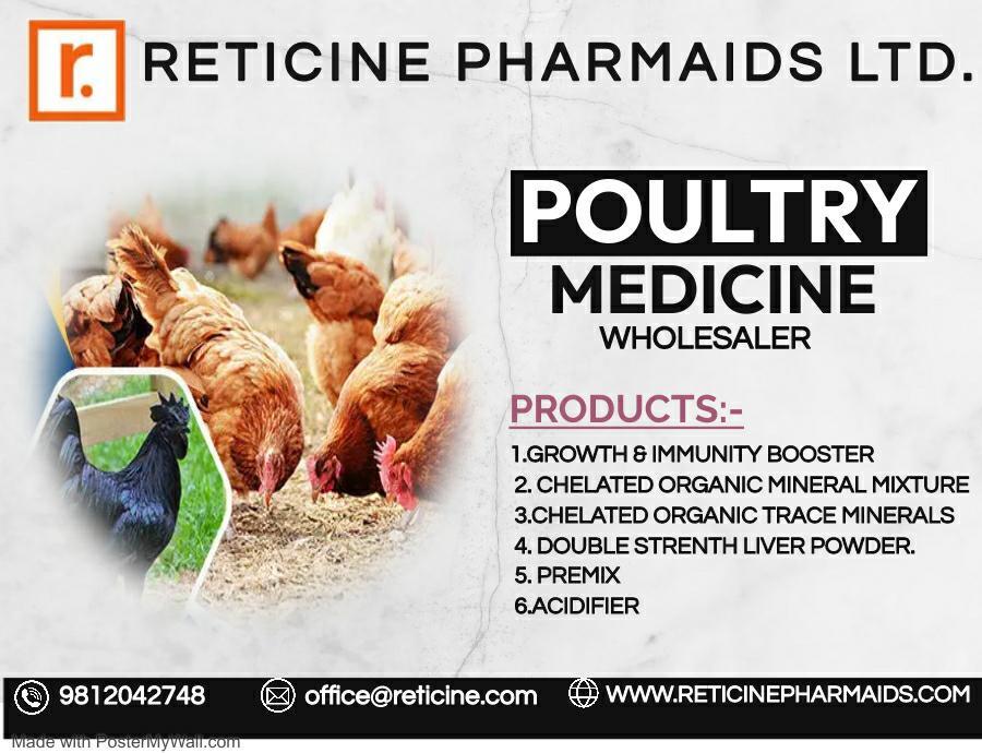 Poultry Medicine Manufacturer In Kerala at Best Price in Ambala Cantt ...
