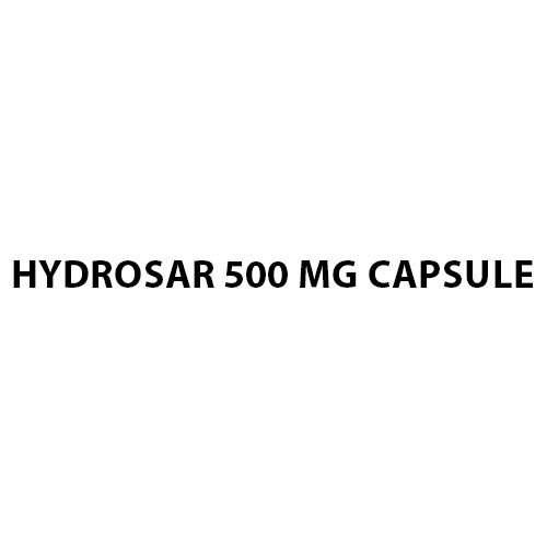 Hydrosar 500 Mg Capsule at Best Price in Ahmedabad | Nectar Elixir ...