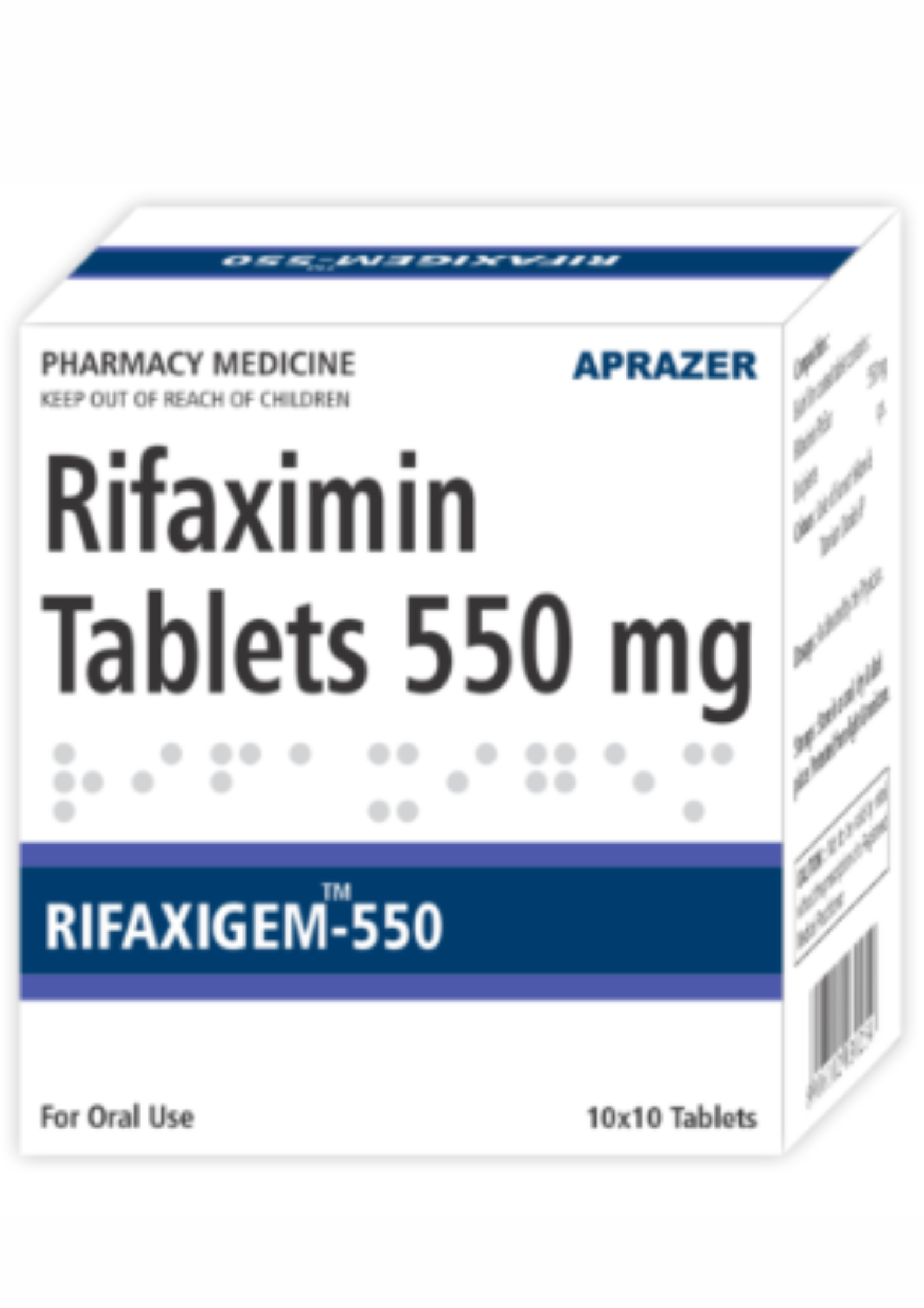 Rifaxigem Rifaximin Tablets at Best Price in Delhi Delhi | Radhakishan ...