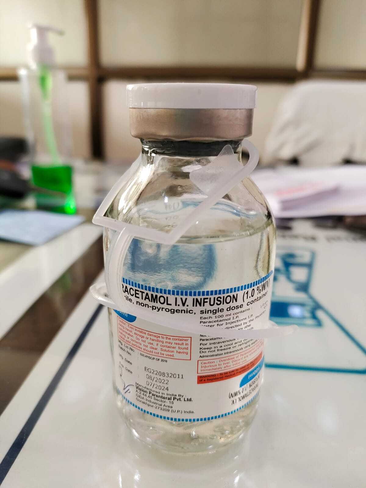 Paracetamol Iv 100ml at Best Price in Ahmedabad, Gujarat | Marshall ...