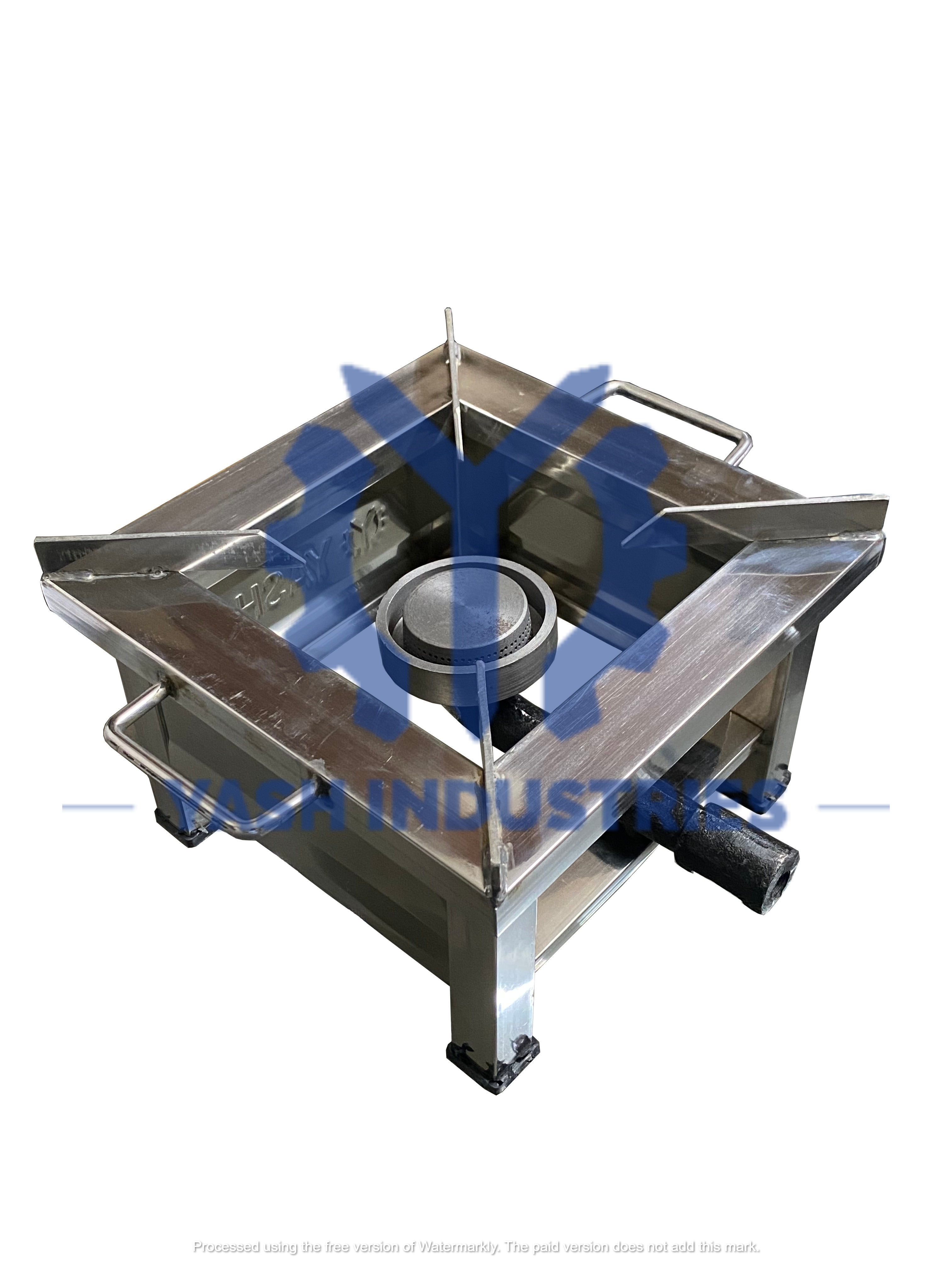 10 X 10 X 7 Stainless Steel Normal Gas Stove/gas Bhatti/gas Chula at ...