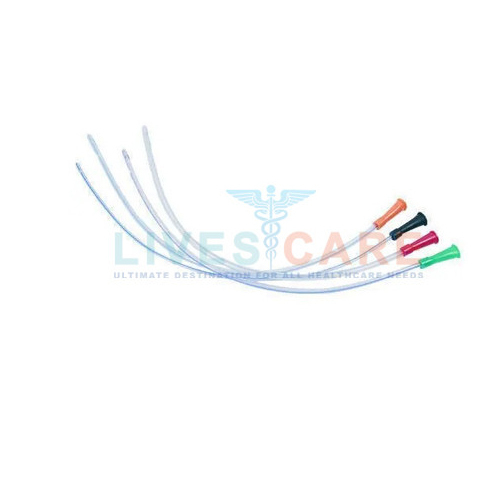 Nelaton Catheter - Plastic Material, Transparent Color, New Condition ...