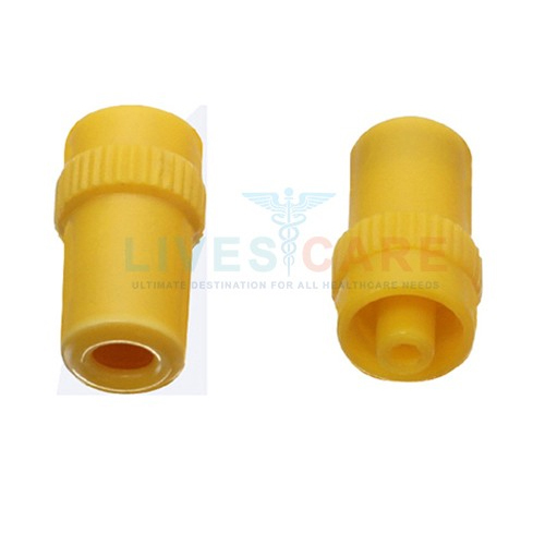 Injection Stopper - New Plastic, Manual Operation, Yellow Color ...