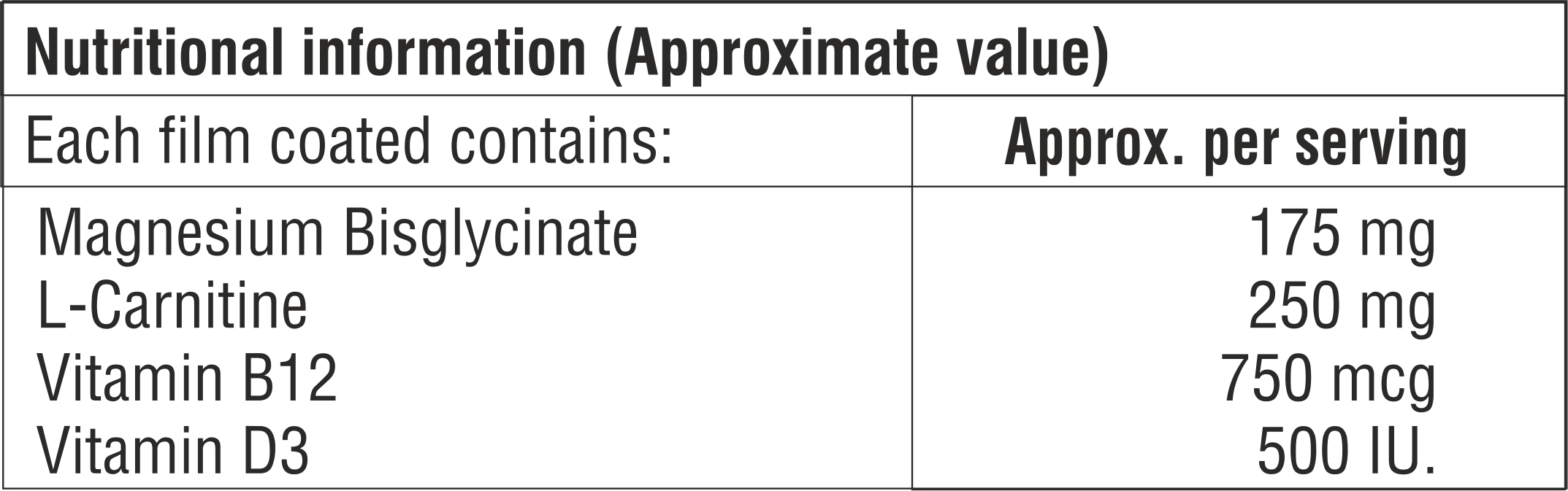Magnesium Bisglycinate With Vitamin B12 Tablet at Best Price in Surat ...