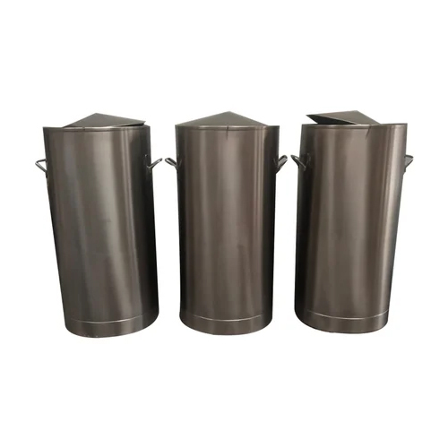 Silver Pharma Stainless Steel Tilting Dustbin at Best Price in Vasai ...