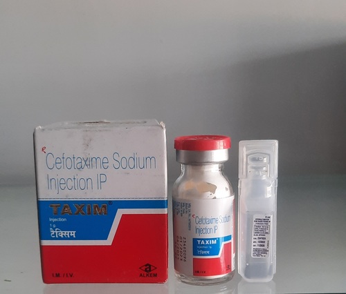 Cefotaxime Sodium Injection - 1gm Powder Form | Antibiotic Medicine For ...