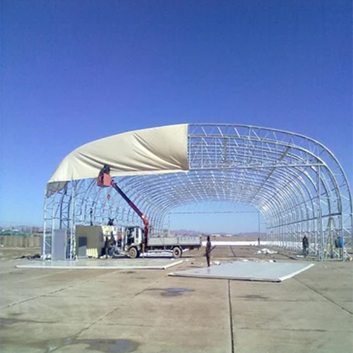 Stadium Tensile Structures - Steel, Custom Dimensions , Sleek White ...