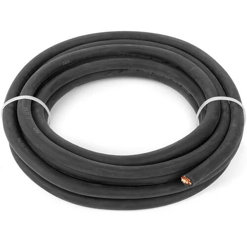 Copper Welding Cable - 16 To 100 Sq Mm, Black Rubber Insulation, 100 ...