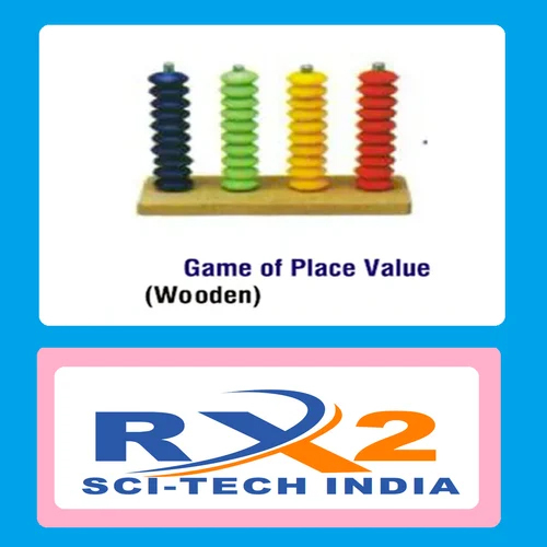 Math Lab Place Value - Wooden Material, Multicolor Design For Ages 3-10 ...