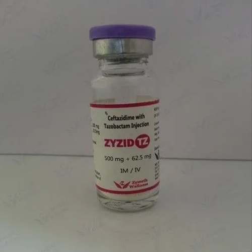 500 Mg Ceftazidime And 62.5 Mg Tazobactam Injection at Best Price in ...