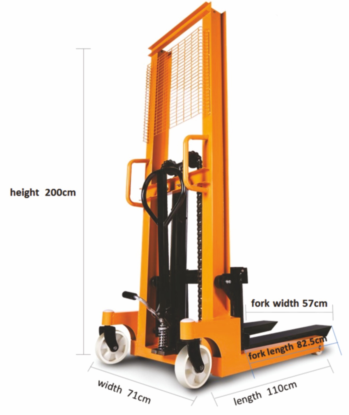 Liftit Hydraulic Manual Stacker 2 Ton at 45000.00 INR in Surat | Jay ...