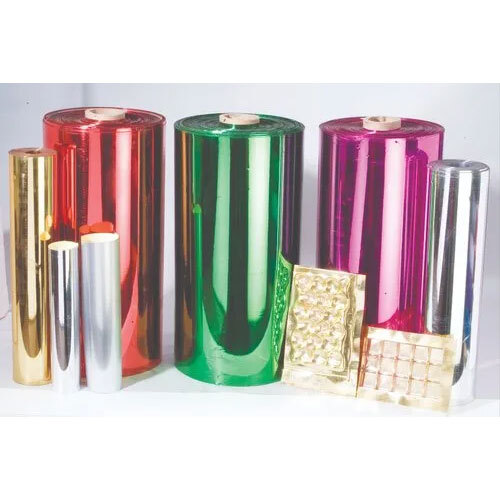 Metalized Pvc Film - Pvc Material, 24m X 300m Size, Multicolor Finish ...