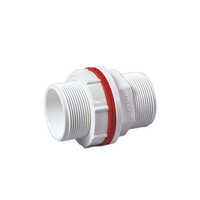 Upvc Tank Connector - Customized Size, White Color | Round Shape, Cold ...