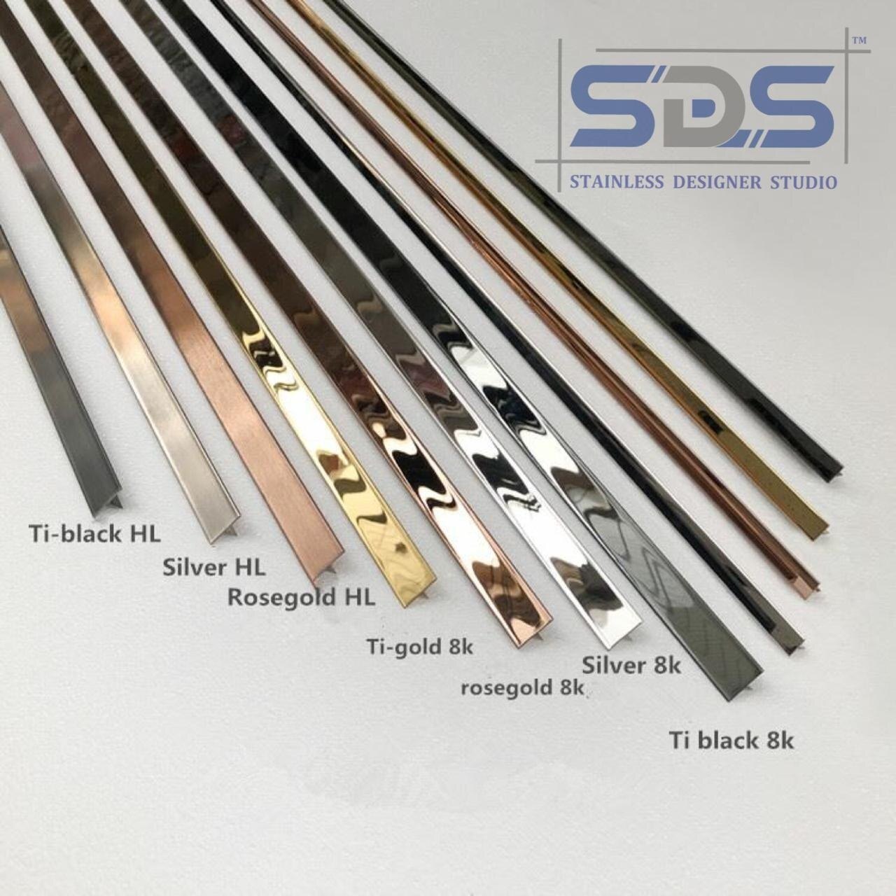 Stainless Steel T Profiles With Square Edge By Sds at 354.00 INR at ...