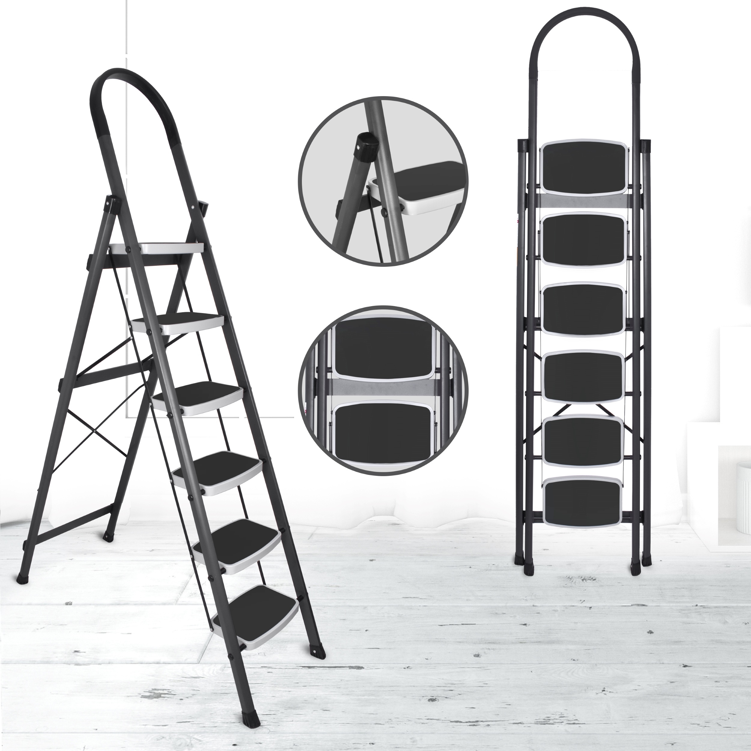 Ms 6 Step Ladder - Feature: High Quality at Best Price in Chhatral ...