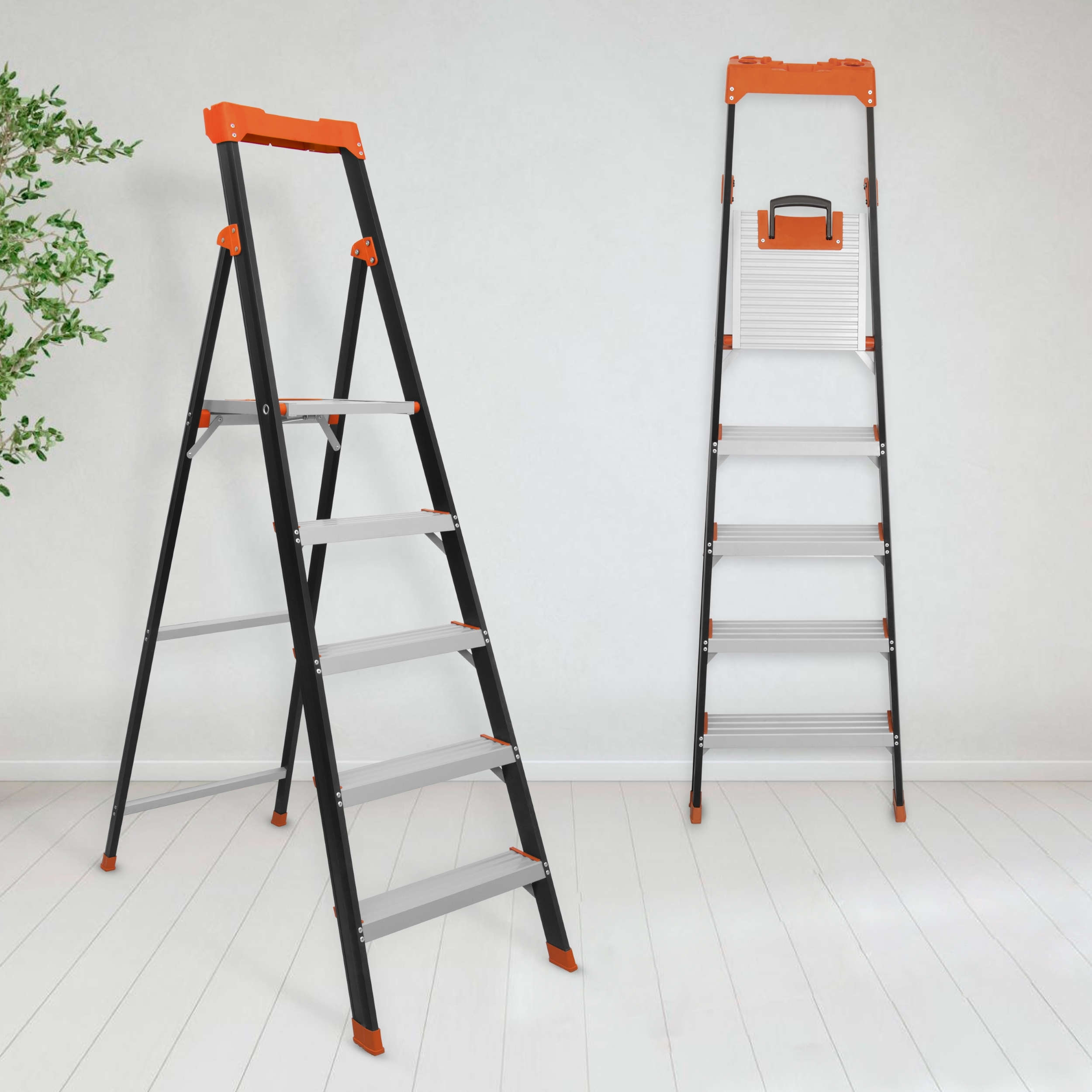 Blackbourne 5 Step Ladder at Best Price in Chhatral | Allfold ...