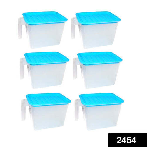 Air Tight Unbreakable Big Size 1100 Ml Square Shape at Best Price in ...