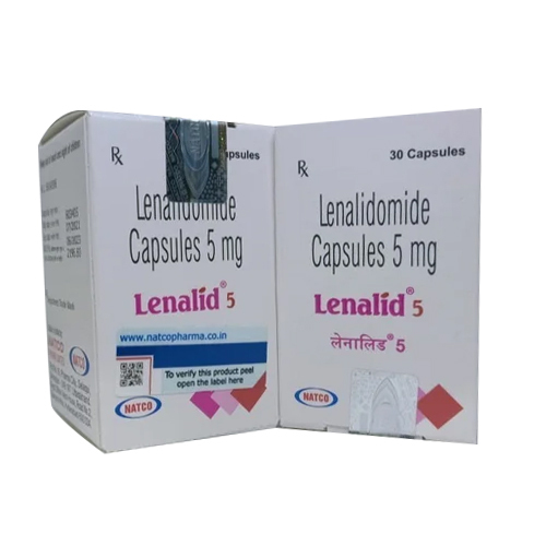 Lenalidomide Capsules - 5 Mg, Essential For Multiple Myeloma And ...