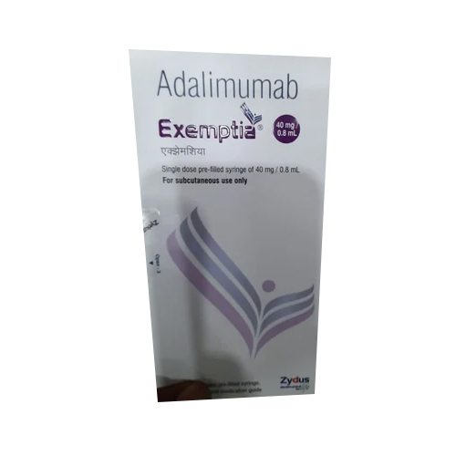 Adalimumab Injection - 40 Mg / 0.8 Ml Pre Filled Syringe | Prescription ...