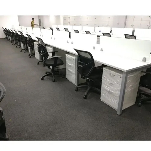 Glass Panel Office Workstation No Assembly Required at 9000.00 INR at ...