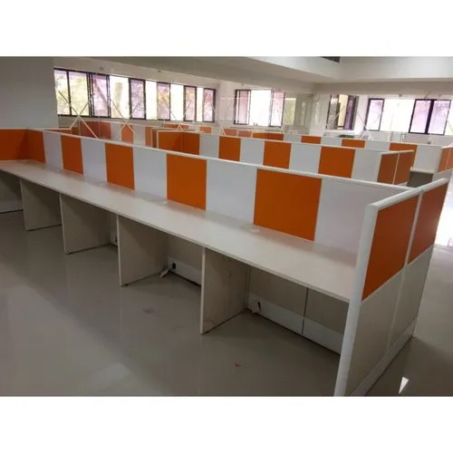 Easy To Clean Cubicle Computer Office Workstation at Best Price in ...