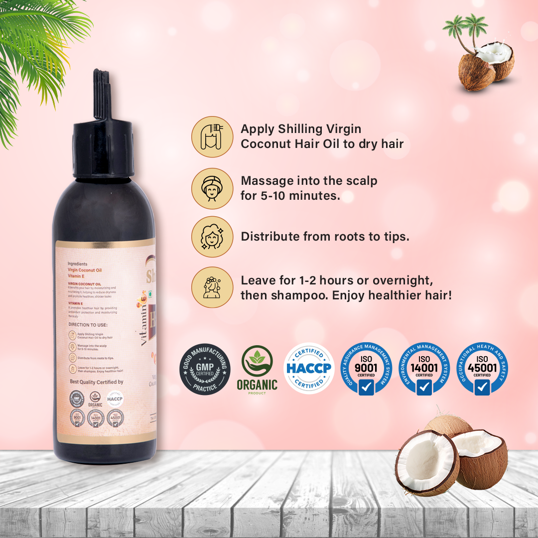 Virgin Coconut Hair Oil at 114.00 INR in Ponda | Madhu International