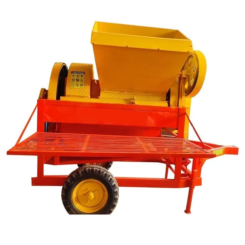 Yellow And Red Commercial Tractor Mounted Thresher at Best Price in ...
