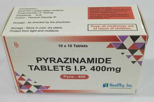 Pyrazinamide Tablet 400 Mg at Best Price in Mumbai | Healthy Inc.
