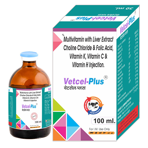 100 Ml Multivitamin With Liver Extract Choline Chloride And Folic Acid ...